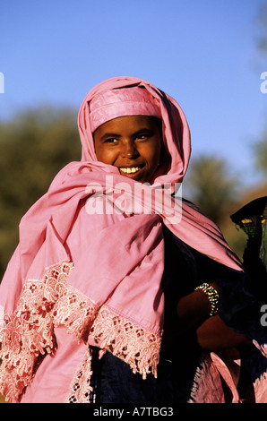 Niger, Sahara, Timia Oasis in Air Massif, General Massu's fortress ...