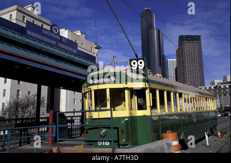 Seattle Washington State Street Tram Trolley Station Public ...