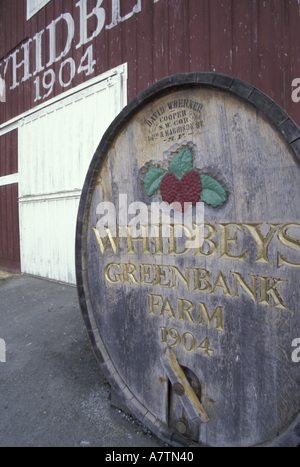 USA, Washington, Whidbey Island. Greenbank Farm, a community-founded ...