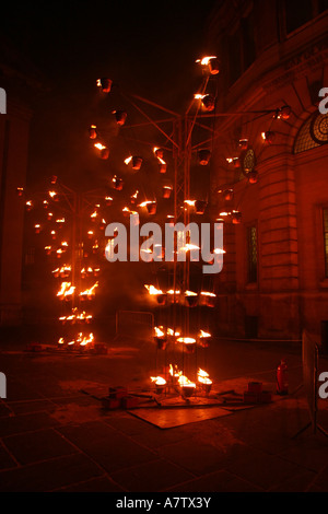 Luminox festival lights in Oxford on 17th march 2007 to celebrate 1000 ...