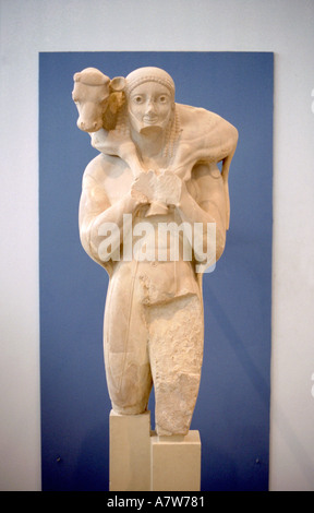 Moschophoros Greek Greece Stock Photo - Alamy