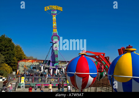 the extreme ride at flambards theme park near helston,cornwall,england ...
