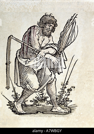 religion, christianity, sects, flagellants, whip, woodcut, 15th century ...