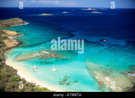 Puerto Rico, Culebra Island (aerial view Stock Photo - Alamy