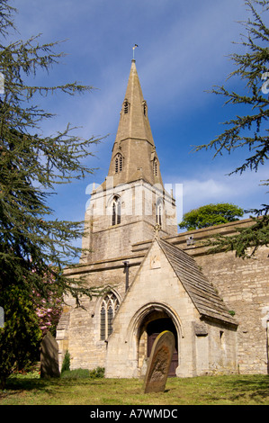 St John Baptist church, Corby Stock Photo - Alamy
