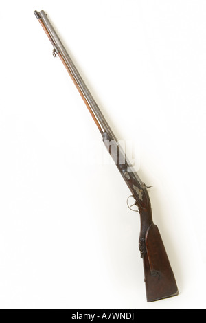 Percussion cap muzzle loader used in the 19. th century Stock Photo - Alamy