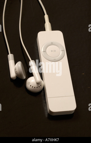 apple iPod shuffle on black background Stock Photo - Alamy
