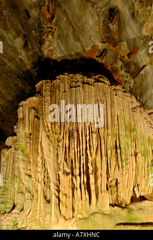 The Organ Pipes in Van Zyl's Hall in the Cango Caves near Oudtshoorn in ...
