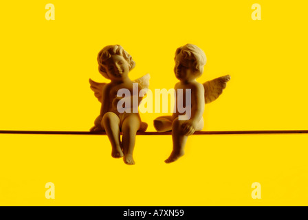 two angels Zwei Engel Stock Photo - Alamy