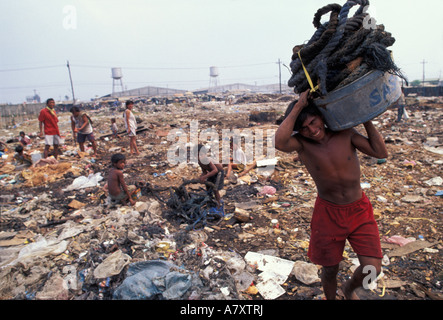 Squatter camp Manila Philippines Stock Photo - Alamy