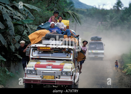 Overloaded Jeepney in The Philippines Stock Photo - Alamy