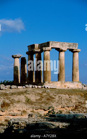 The Ancient City of Corinth, Greece Stock Photo - Alamy