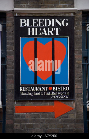 Bleeding Heart Yard, London, England, U.K Stock Photo - Alamy