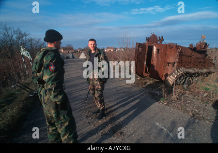 Two Serbian Volunteer Guards of Zeljko Arkan Raznjatovic's infamous ...