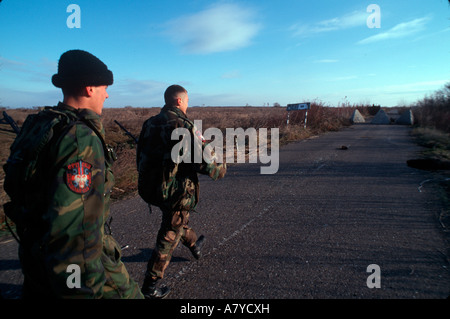 Two Serbian Volunteer Guards of Zeljko Arkan Raznjatovic's infamous ...