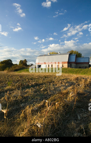 USA, Missouri, Cape Girardeau: Farm View at Sunset Stock Photo - Alamy