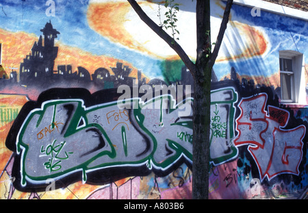 Wall mural Basing Street Kensington London Stock Photo - Alamy