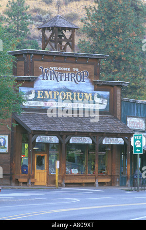 Winthrop Emporium Corner Store Winthrop Washington USA souvenirs shop ...