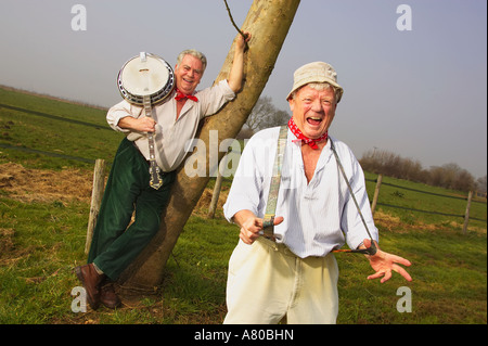 The Wurzels (l-r) Tommy Banner, Pete Budd, David Wintour and John ...