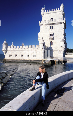 Belem Tower in Lisbon, Portugal Stock Photo - Alamy