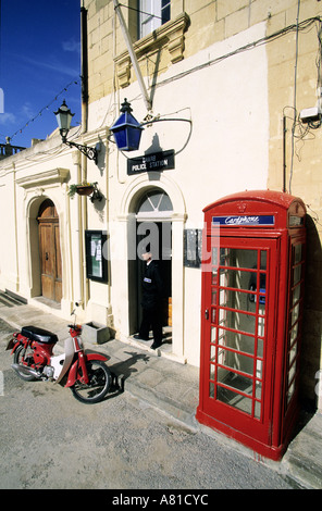 Church in Gharb on the island of Gozo, Malta Stock Photo - Alamy