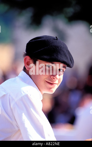 French Basque, people, young boy, boy, Noce Basque, French Basque ...