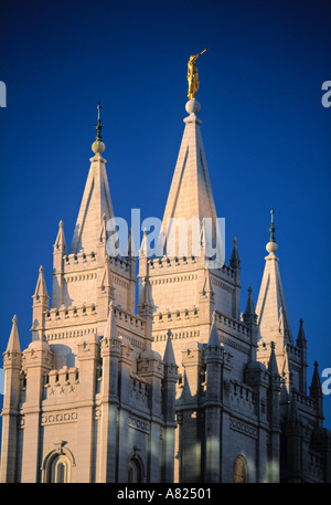 Mormon Temple, Salt Lake City, Utah, baptismal font - Photograph shows ...