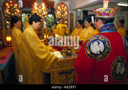 Taoist ceremony for the death in Ching Chuen Koong temple Ching Chung ...
