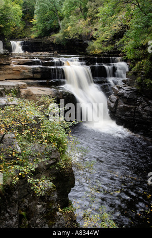 The River Swale at Kisdon Force near Keld, North Yorkshire, Yorkshire ...