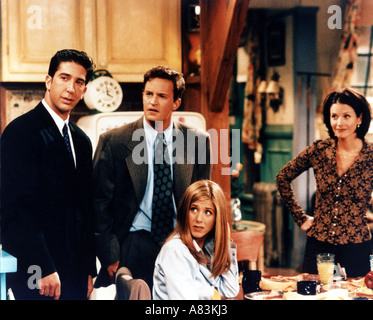 FRIENDS, David Schwimmer, Courteney Cox, Matthew Perry, Jennifer ...