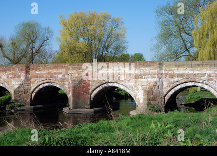 Bridge over River Cole, Coleshill, Warwickshire, England, UK Stock ...