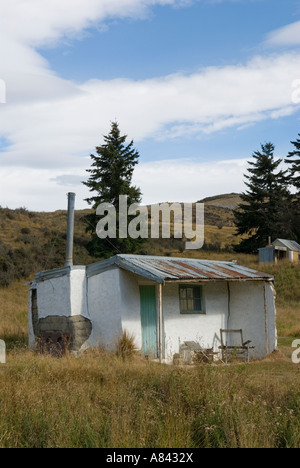 Old gold miners hut at Golden Point Battery historic reserve Central ...
