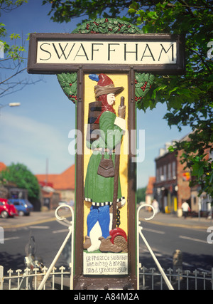 swaffham town centre,norfolk, england uk gb Stock Photo - Alamy