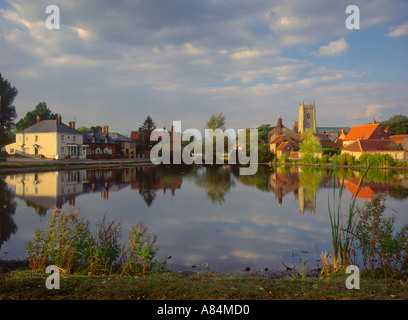 Village pond at Great Massingham, Norfolk Stock Photo - Alamy