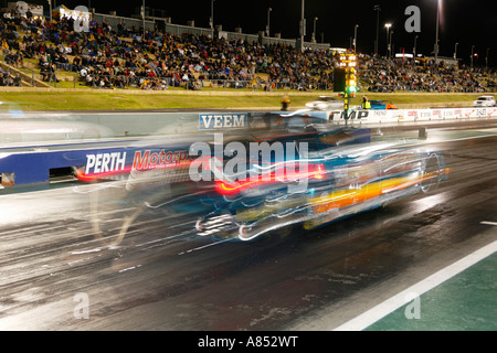 Race car showing motion blur Stock Photo - Alamy
