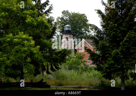 Charlotte-Genesee Lighthouse, Rochester, NY USA Stock Photo - Alamy