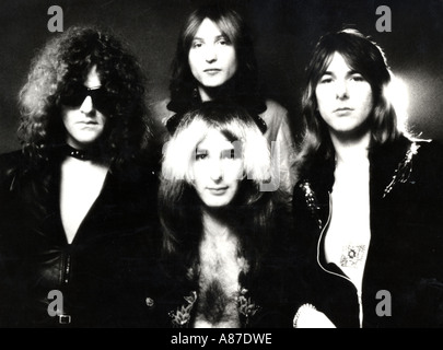 Mott the Hoople pop group, band members are Verden Allen, Buffin (Dale ...