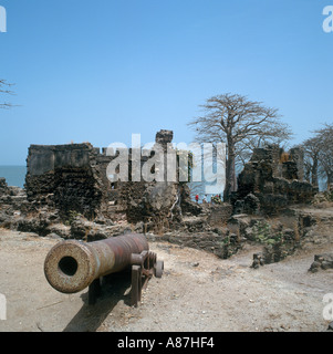 An old fort on a tropical island Stock Photo - Alamy