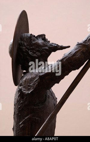 Bronze STATUE of DON QUIXOTE the Man of La Mancha GUANAJUATO MEXICO ...