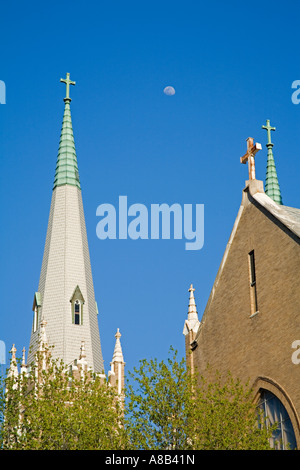 Holy Family Cathedral, Downtown Tulsa, Oklahoma, USA Stock Photo - Alamy