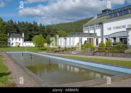 Tormore distillery, Speyside single malt Scotch whisky distillery Stock ...