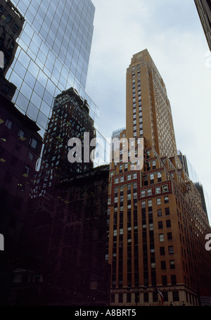 USA New York high rises at the Manhattan Stock Photo - Alamy