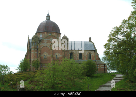 The Copper Domed Chapel of Giggleswick School on a Hilltop near Settle ...