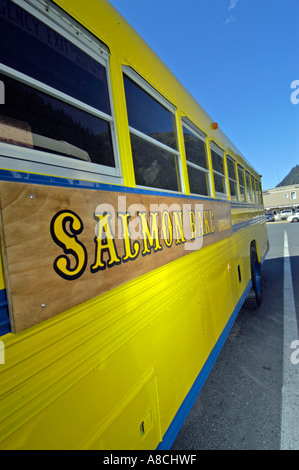 Sightseeing shuttle bus Juneau Alaska United States Stock Photo - Alamy