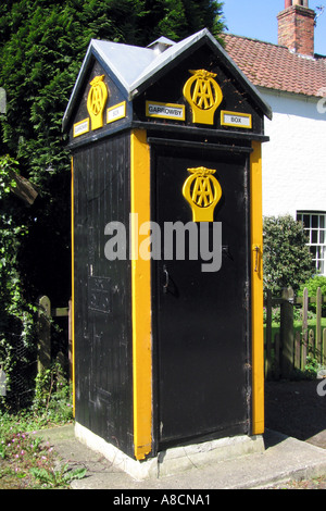 aa phone box 573 Garrowby nr Stamford Bridge Yorkshire England UK ...