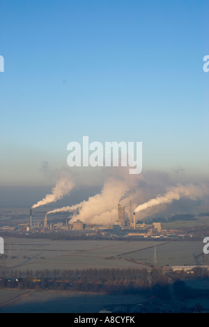 Kemira Growhow fertilizer factory at Ince near Helsby Cheshire UK Stock ...