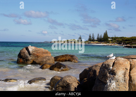 Scenic view of the popular beach at Augusta, Western Australia, WA ...