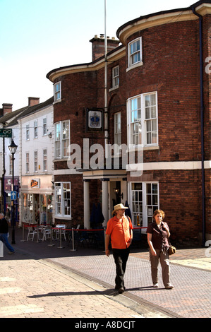 High Street Stone Staffordshire EDITORIAL USE ONLY Stock Photo - Alamy