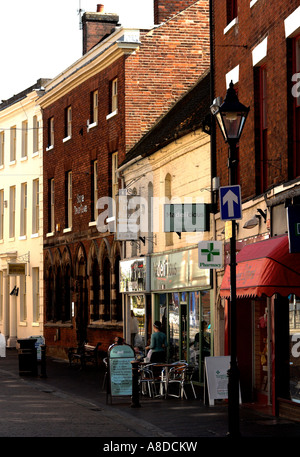 High Street Stone Staffordshire EDITORIAL USE ONLY Stock Photo - Alamy
