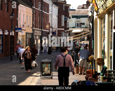 High Street Stone Staffordshire EDITORIAL USE ONLY Stock Photo - Alamy